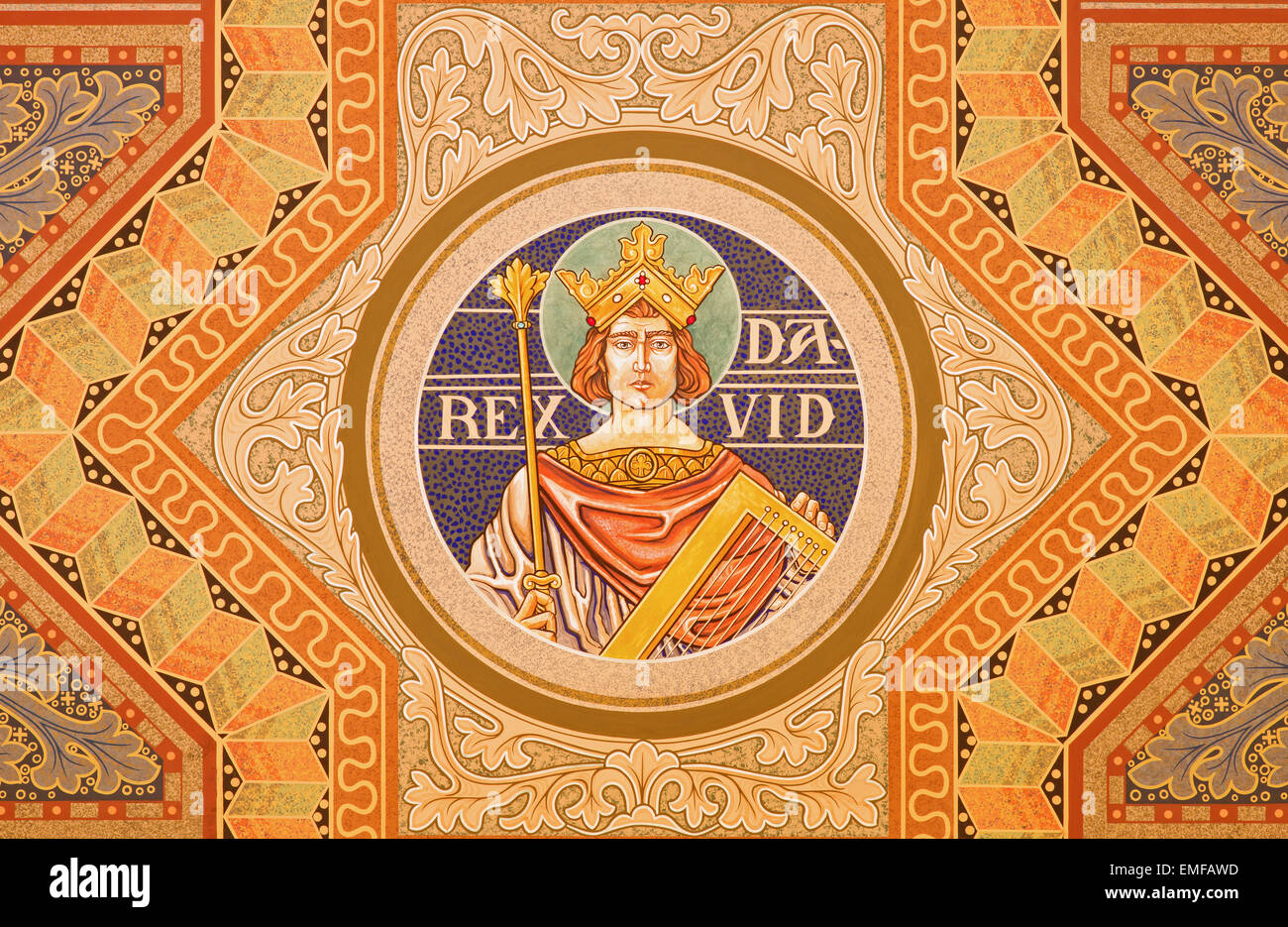 King david jerusalem paint hi-res stock photography and images - Alamy