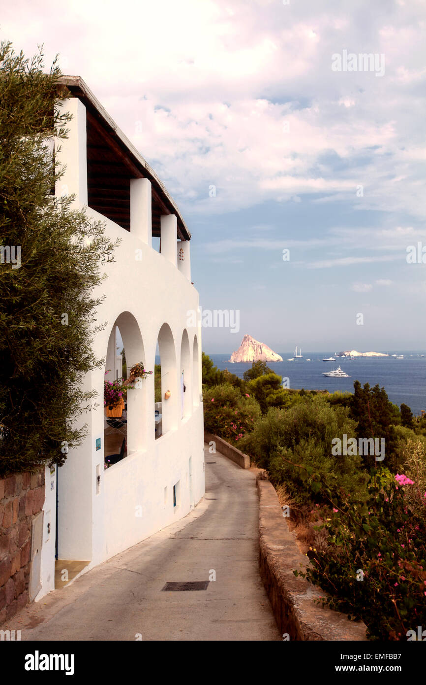 Panarea house hi-res stock photography and images - Alamy