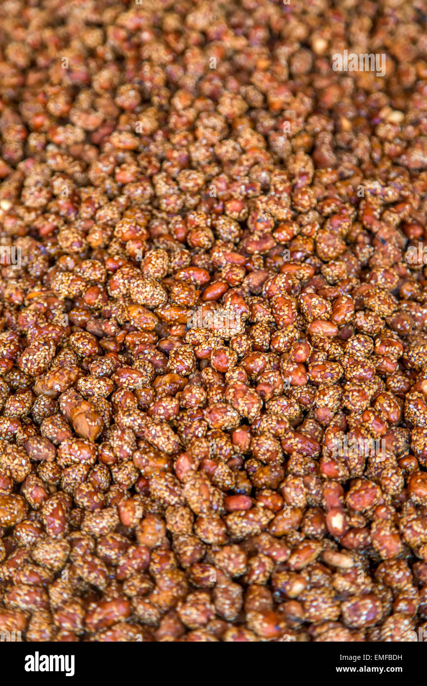 Peanuts on the market in Marrakesh Stock Photo - Alamy
