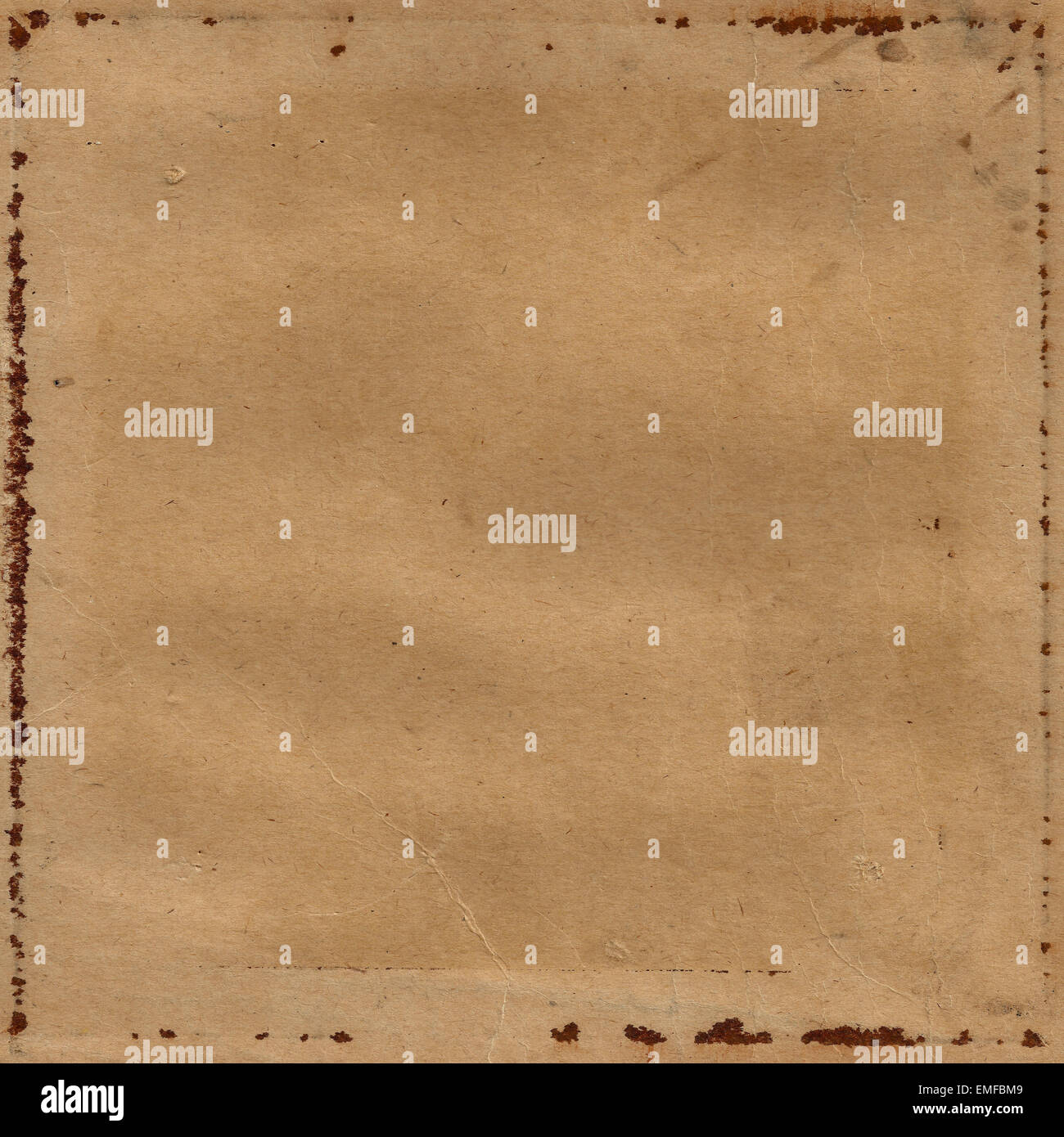 Square texture sheet of old vintage dirty paper. Old paper texture ...