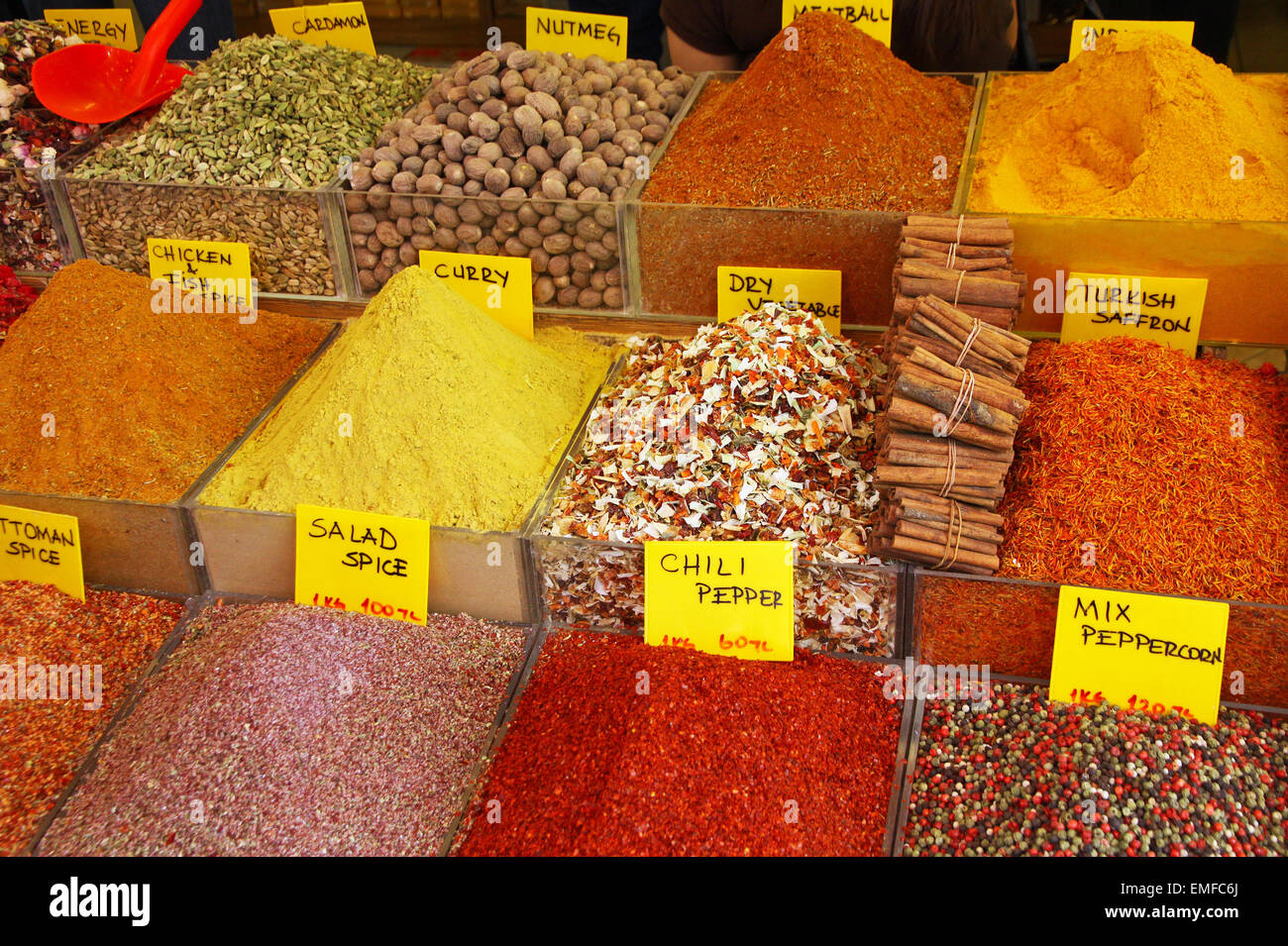 Indian spices box hi-res stock photography and images - Alamy