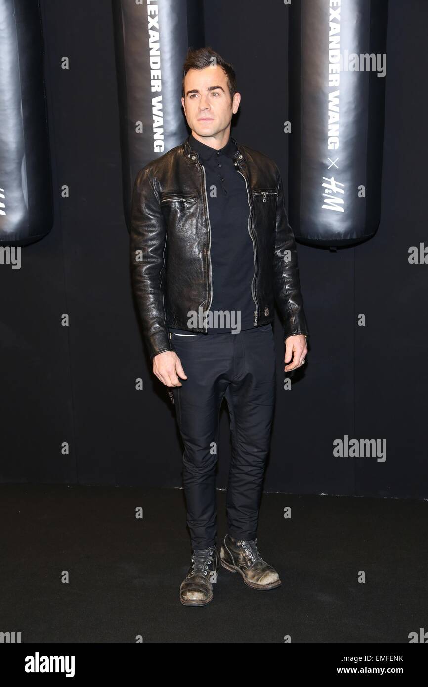 The Alexander Wang X H&M Launch Featuring: Justin Theroux Where: New ...