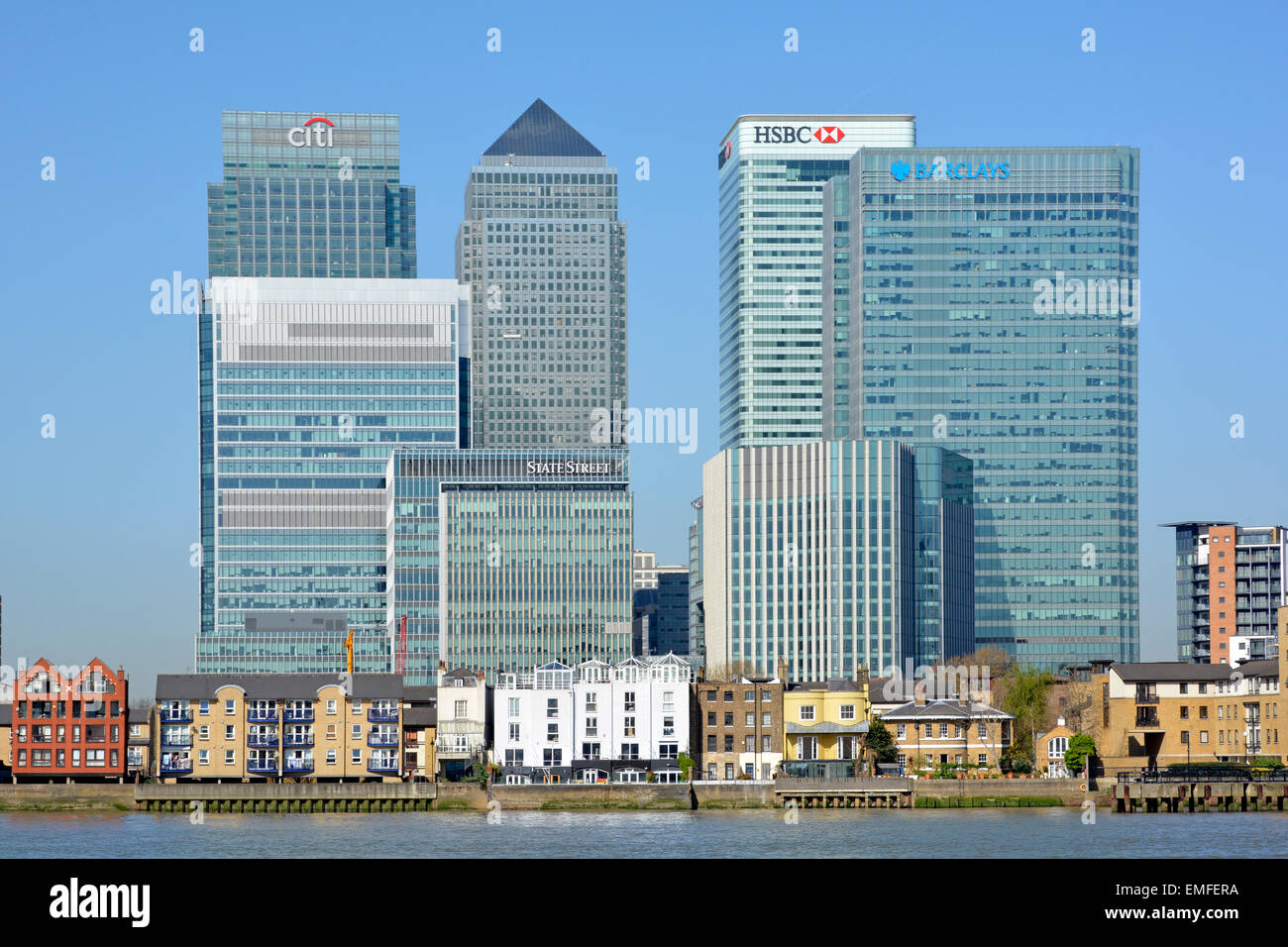 cti HSBC Barclays River Thames waterside real estate major ...