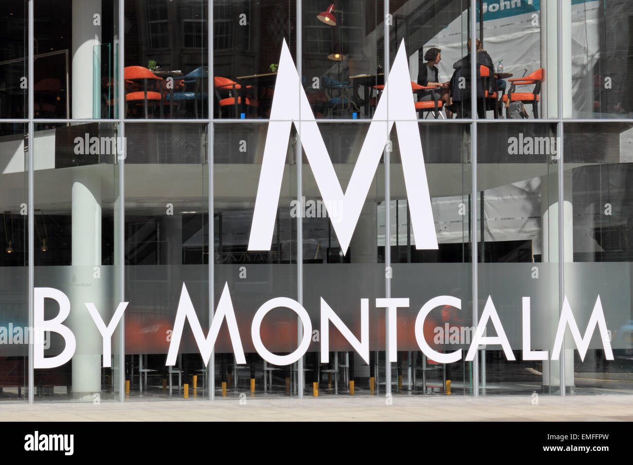 Montcalm futuristic luxury hotel shoreditch hi-res stock photography ...