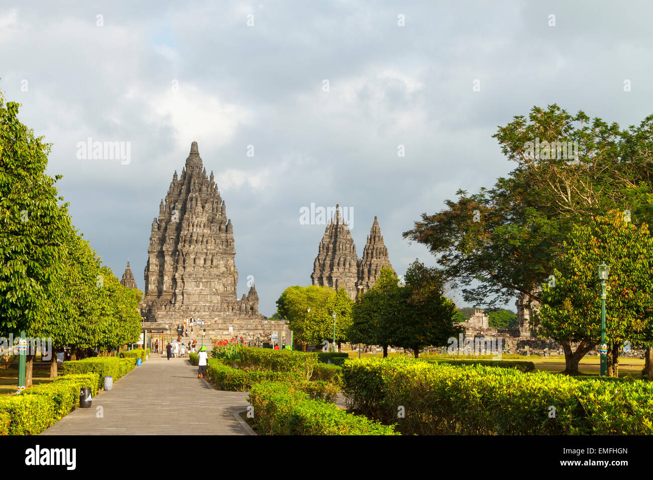 Prambanan Hindu temple. Central Java. Indonesia, Asia Stock Photo - Alamy