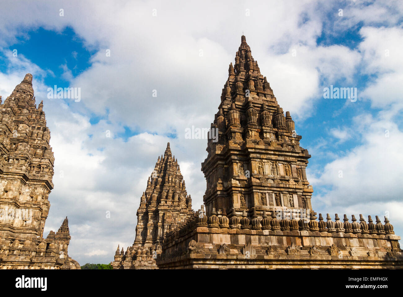 Prambanan Hindu temple. Central Java. Indonesia, Asia Stock Photo - Alamy
