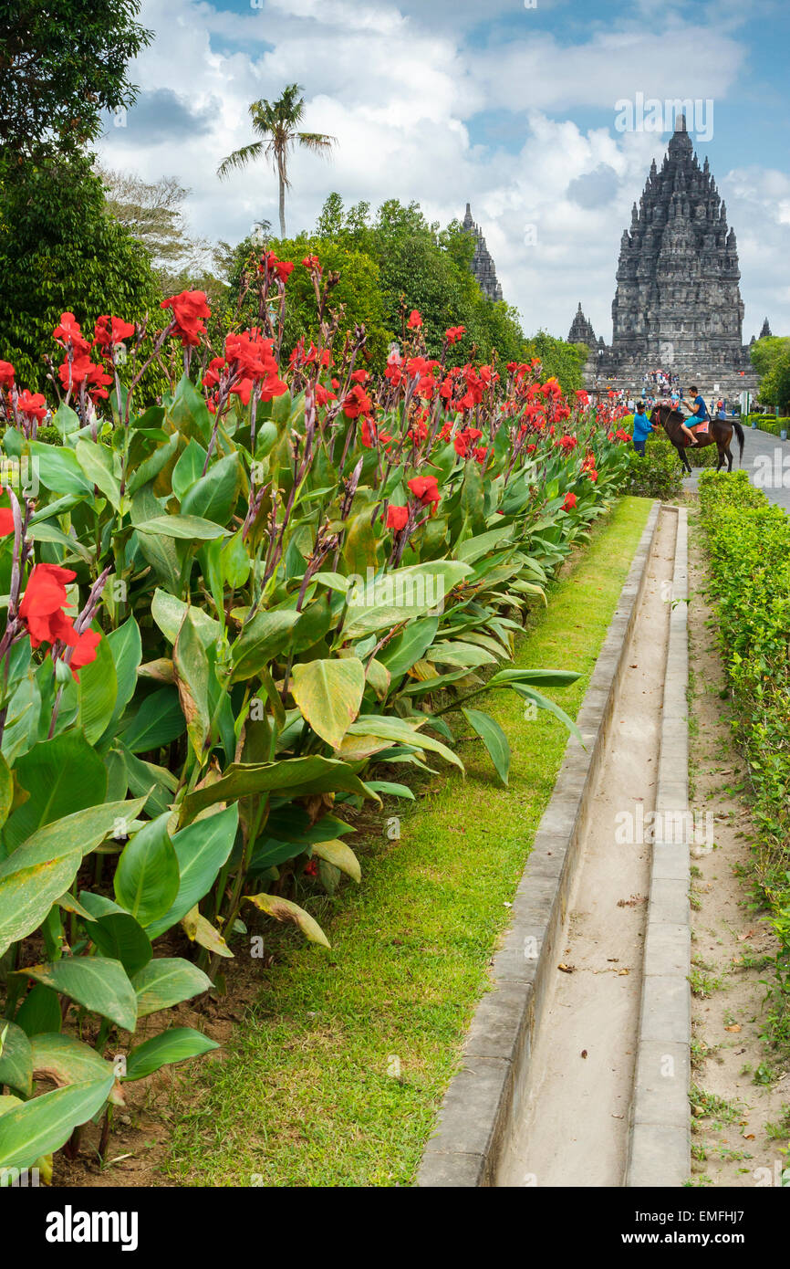 Prambanan Hindu temple. Central Java. Indonesia, Asia Stock Photo - Alamy