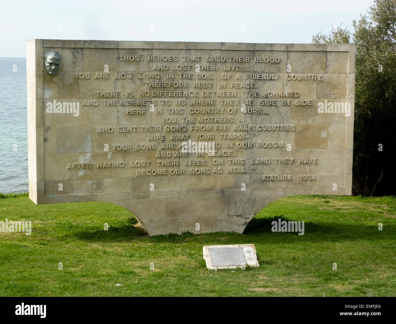 Anzac, Gallipoli Turkey. Site of the 1915 battle fought during World ...