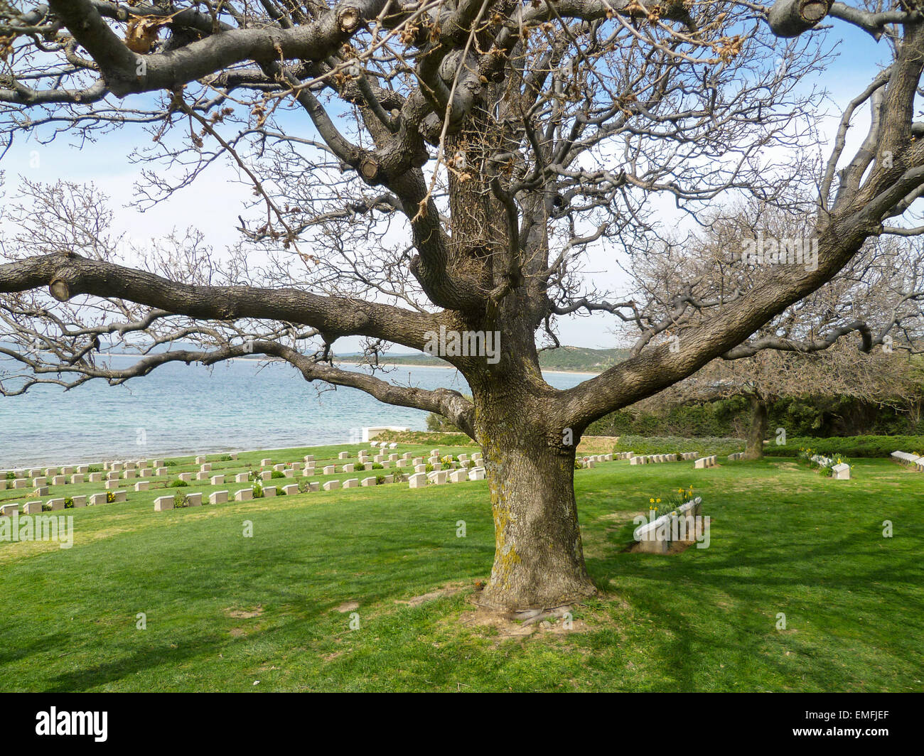 Anzac, Gallipoli Turkey. Site of the 1915 battle fought during World ...