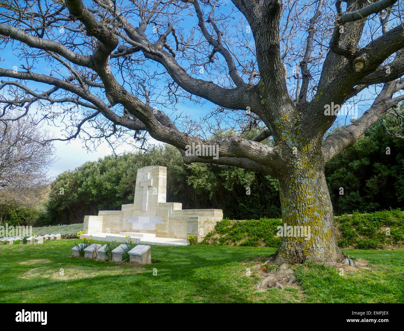 Anzac, Gallipoli Turkey. Site of the 1915 battle fought during World ...