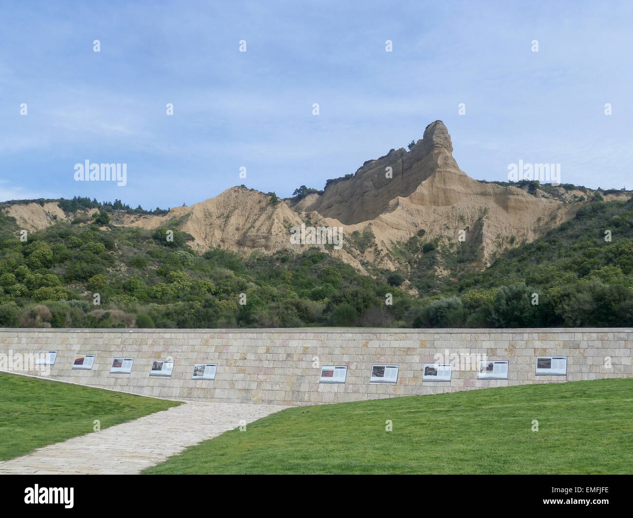 Anzac, Gallipoli Turkey. Site of the 1915 battle fought during World ...
