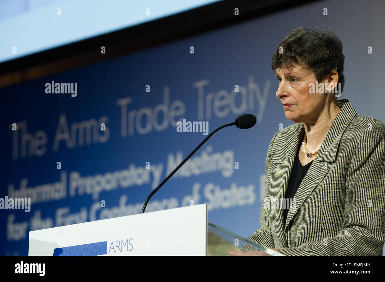 Vienna, Austria. 20th Apr, 2015. UN High Representative for Disarmament ...