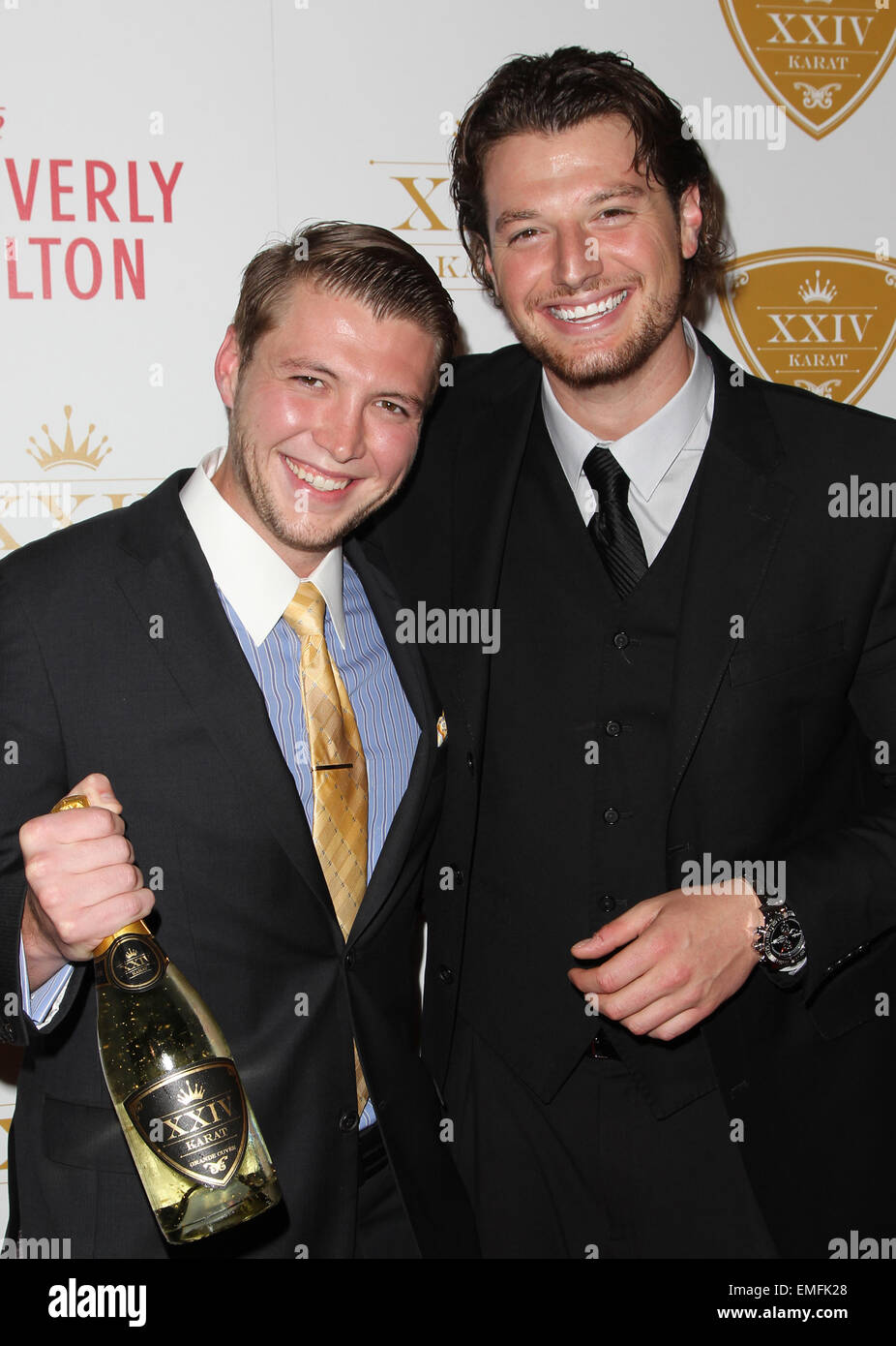 The XXIV Karat Launch Party At The Beverly Hilton Featuring: Nicholas ...