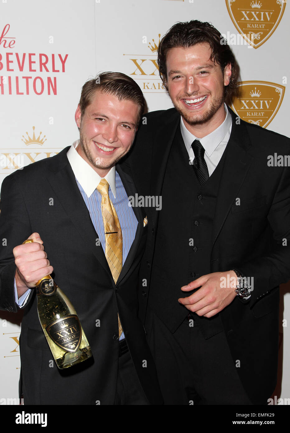 The XXIV Karat Launch Party At The Beverly Hilton Featuring: Nicholas ...