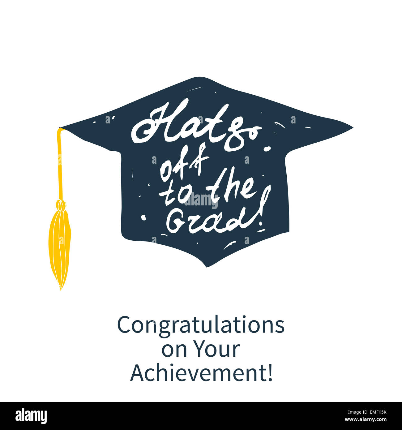 Congrats to degree certificate Cut Out Stock Images & Pictures - Alamy