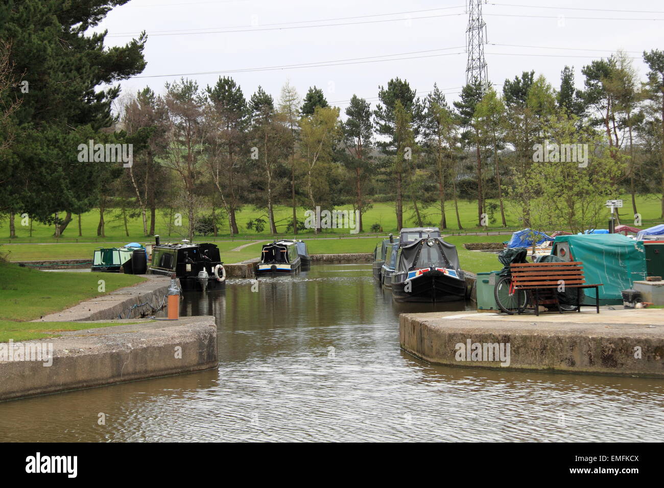 Lyme View Marina, Macclesfield Canal, Adlington, Stockport, Cheshire ...