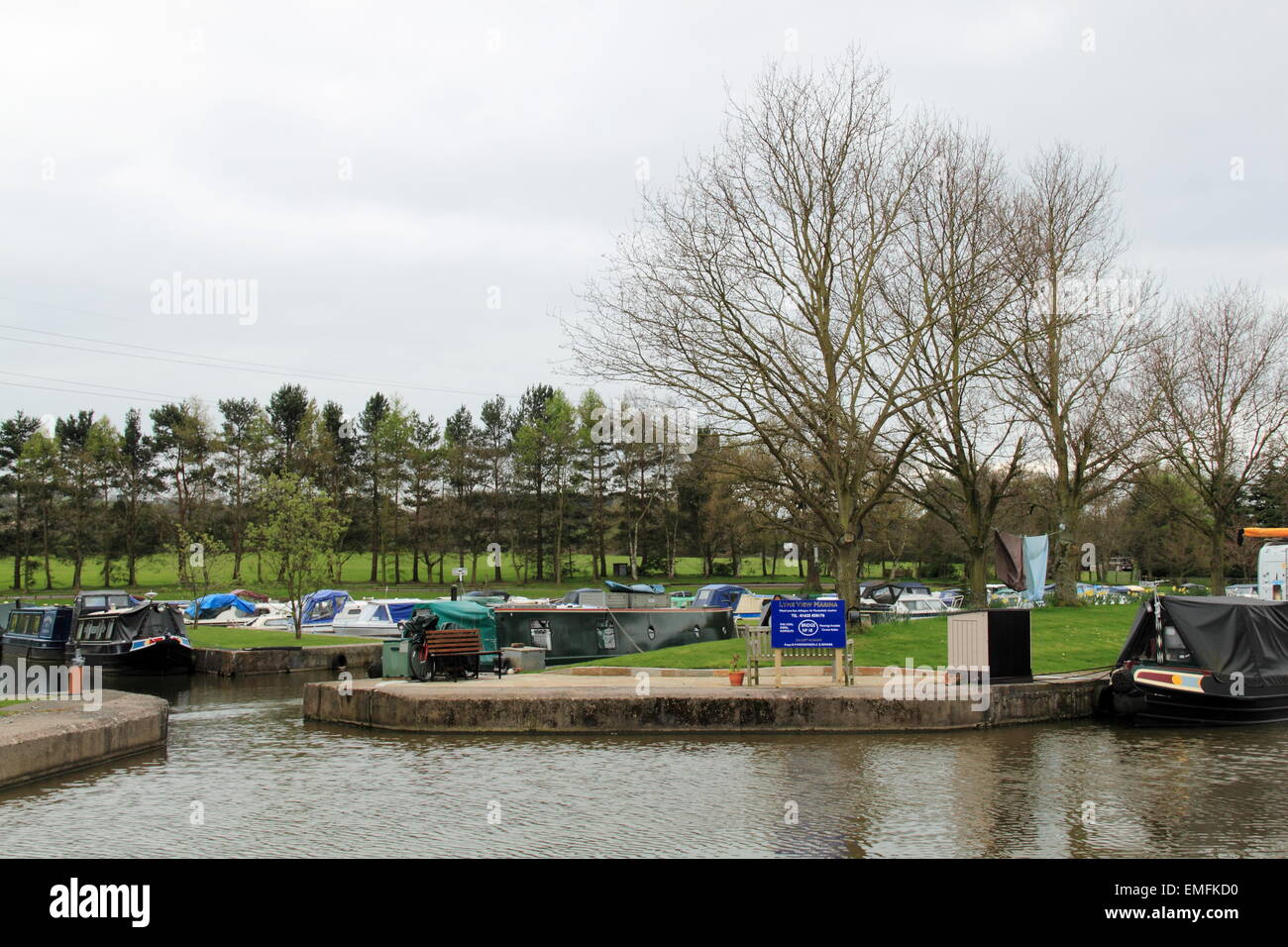 Lyme View Marina, Macclesfield Canal, Adlington, Stockport, Cheshire ...