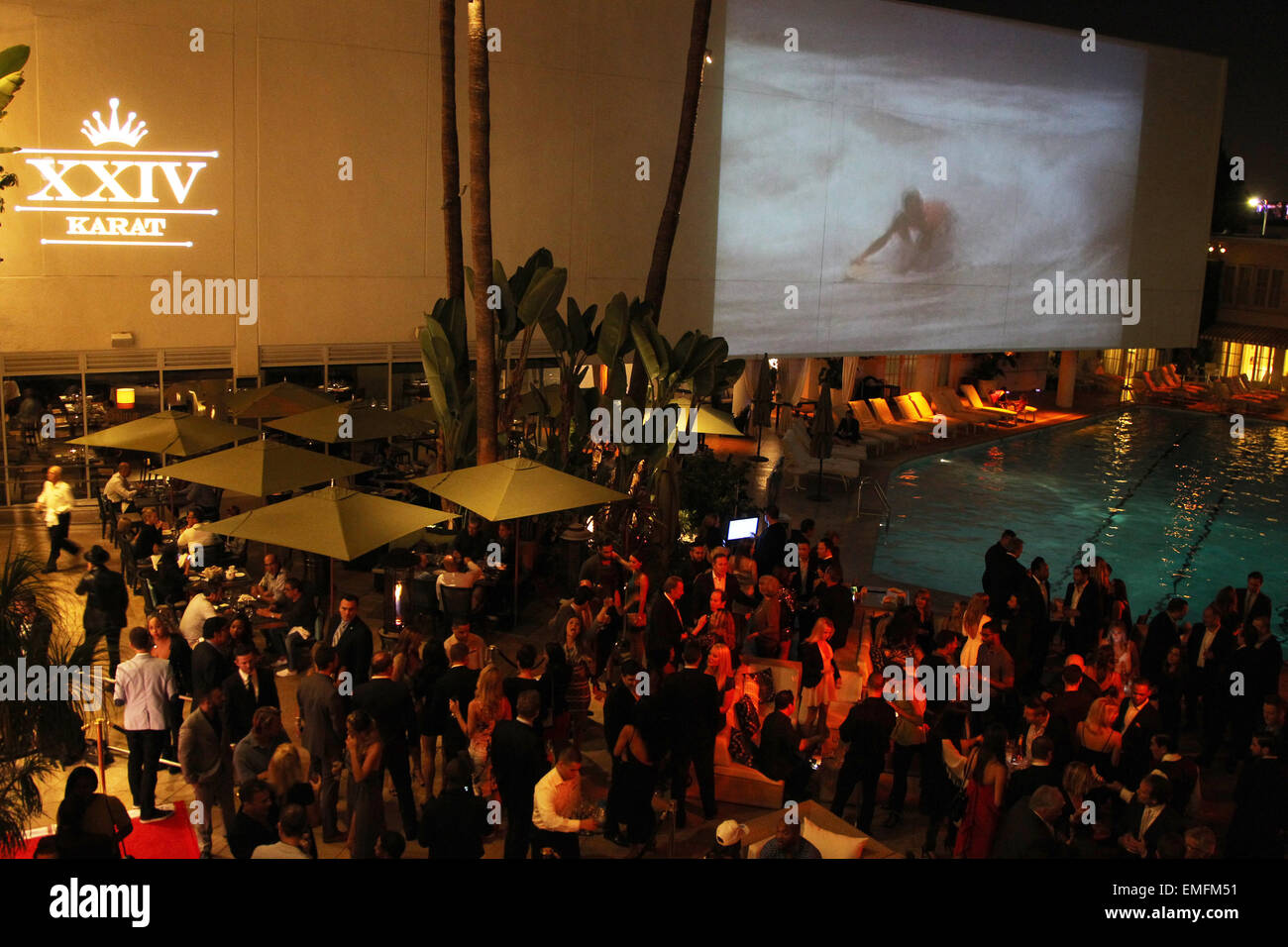 The XXIV Karat Launch Party At The Beverly Hilton - Inside Featuring ...