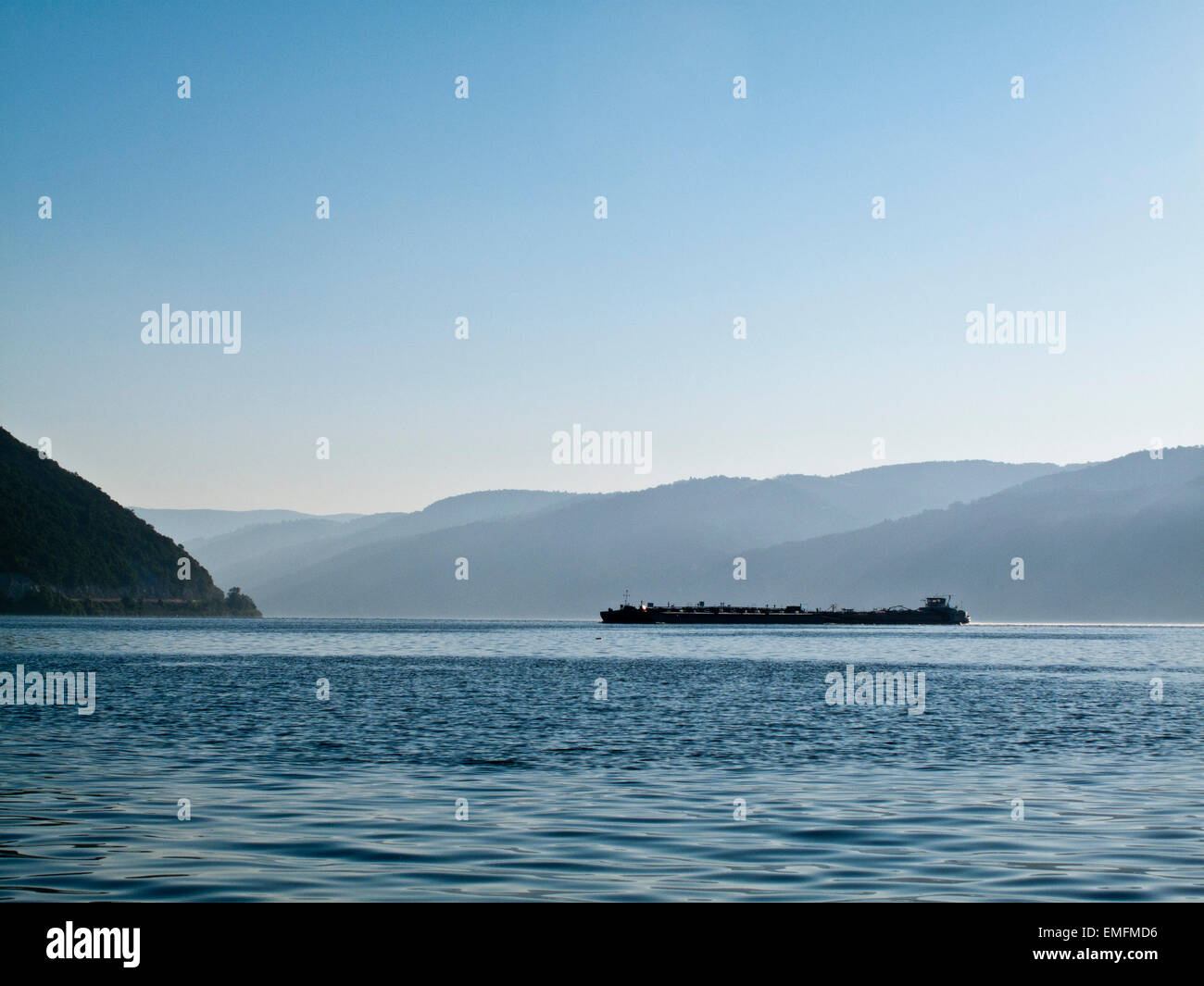 Barge passing hi-res stock photography and images - Alamy