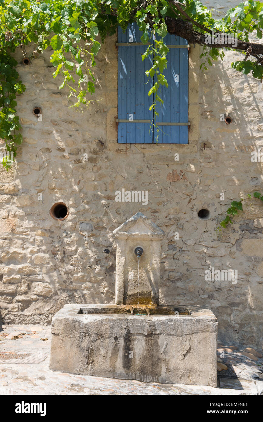Drink water tap in France Stock Photo - Alamy