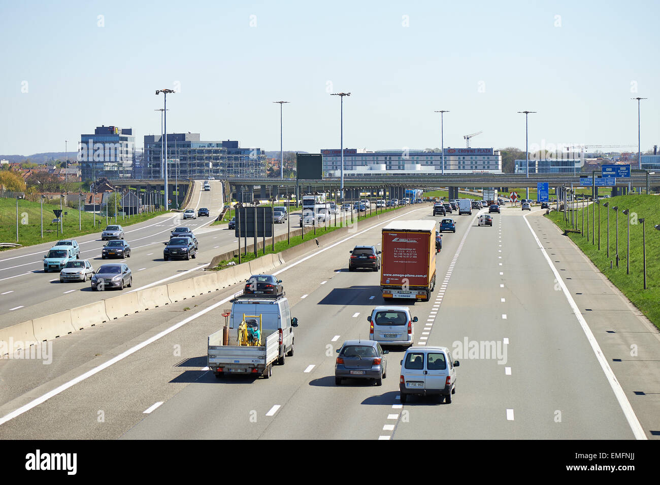 Brussels ring road hi-res stock photography and images - Alamy