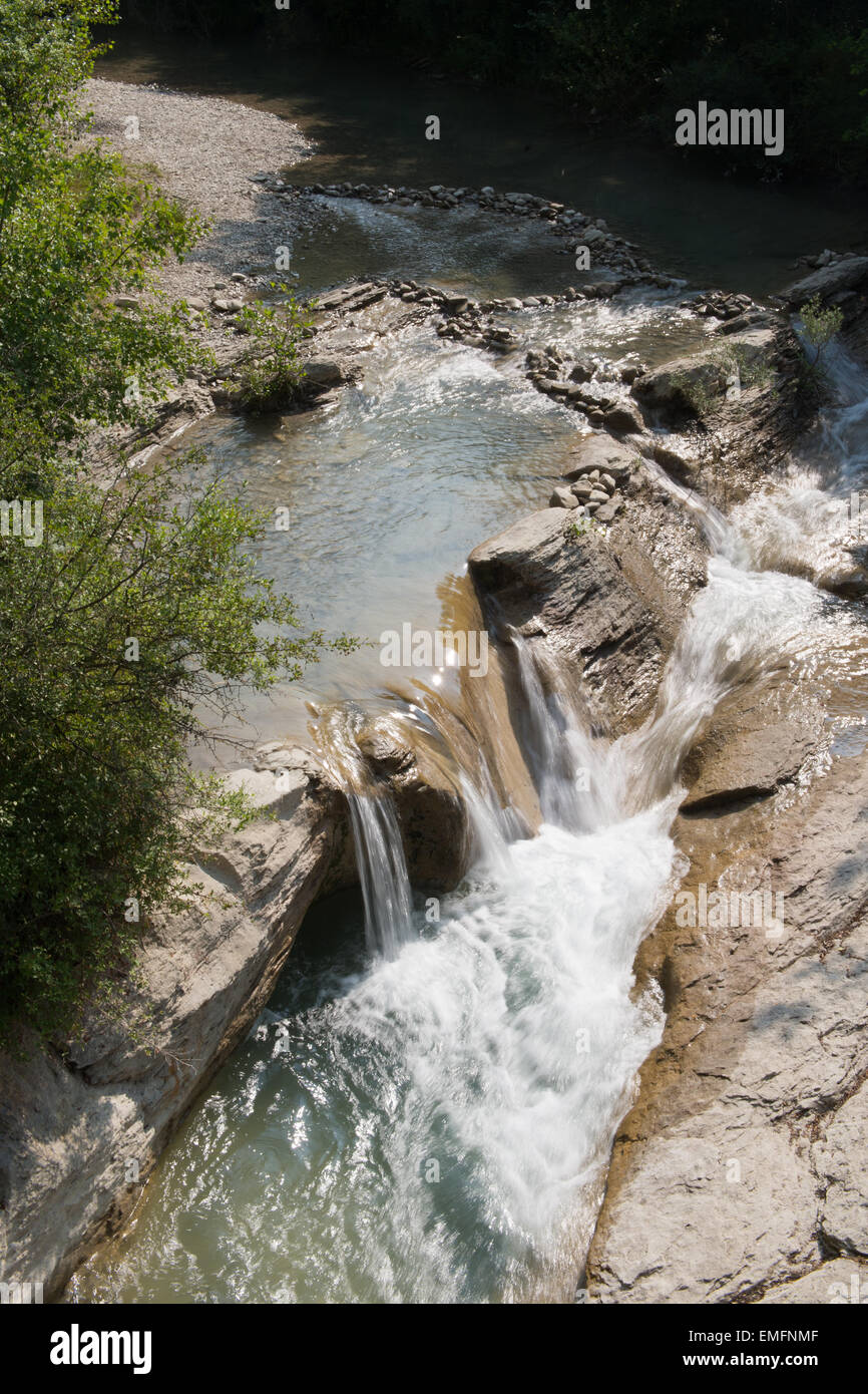 Little river in French Drome Stock Photo - Alamy