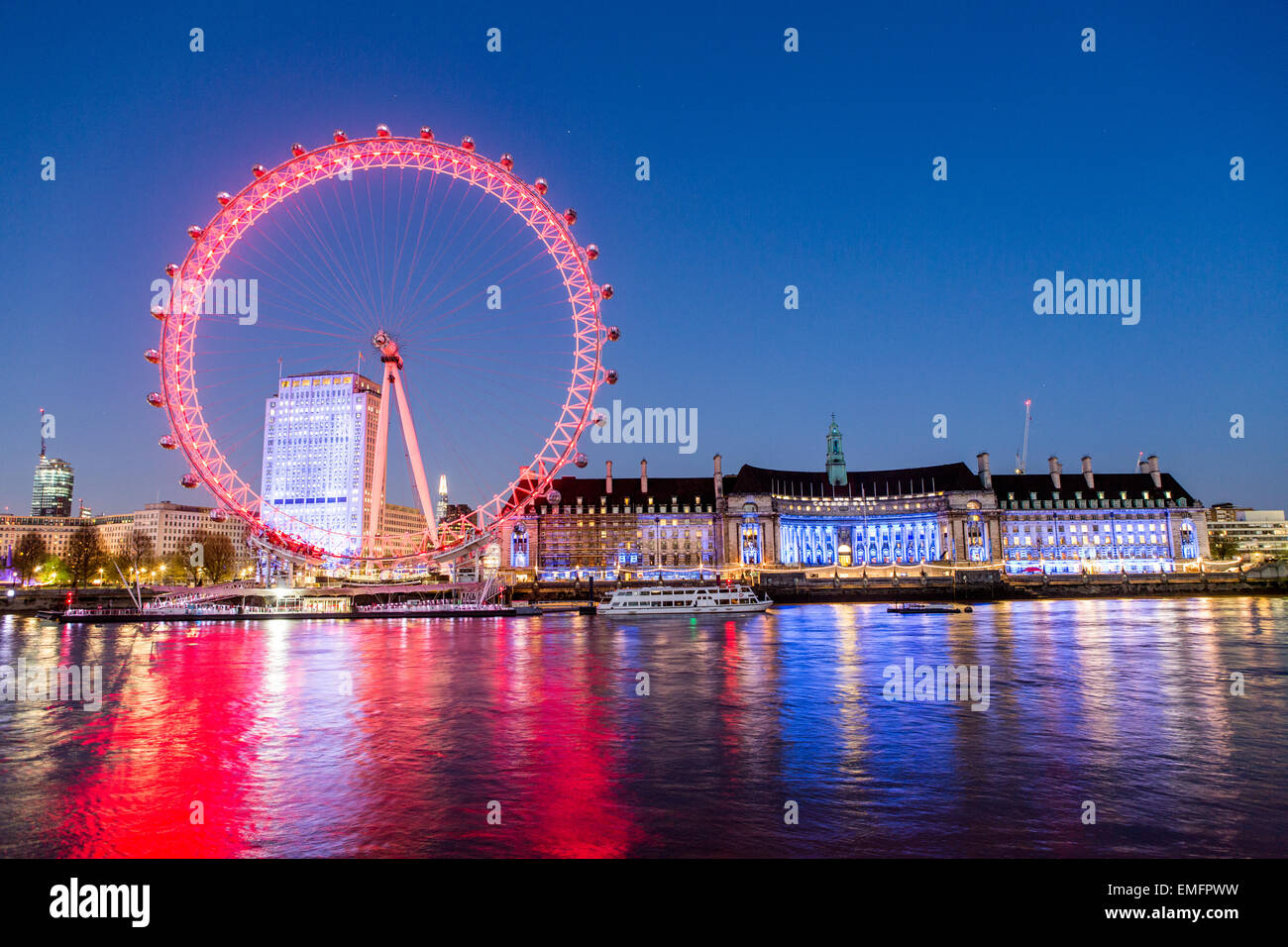 River Thames At Night