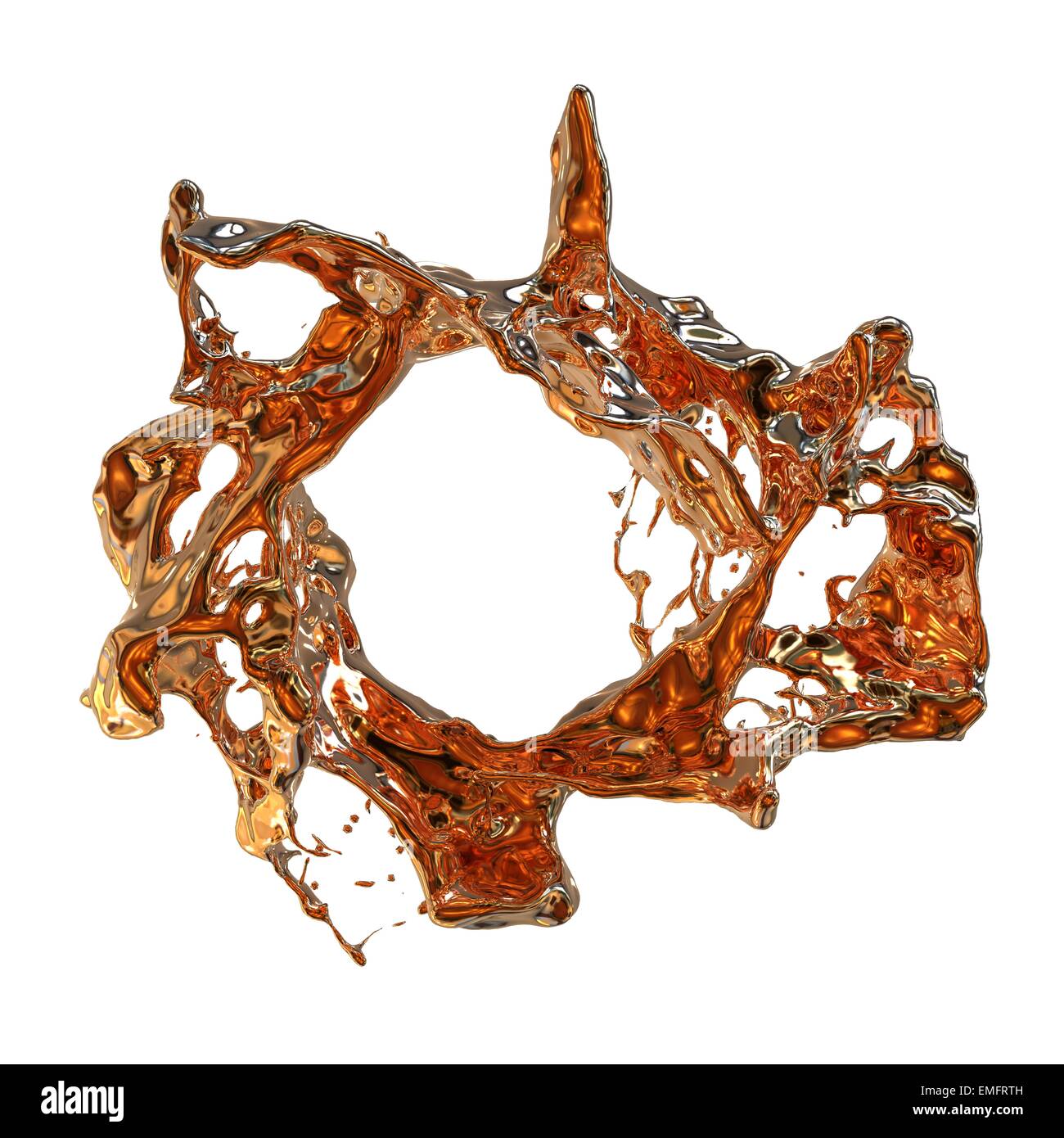 Fluid liquid metal hi-res stock photography and images - Alamy