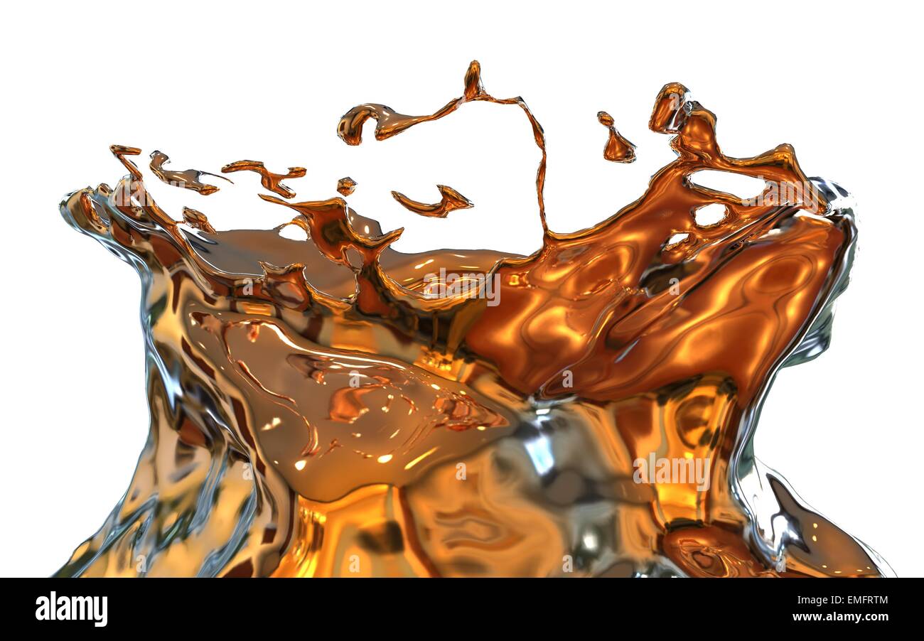 Fluid liquid metal hi-res stock photography and images - Alamy