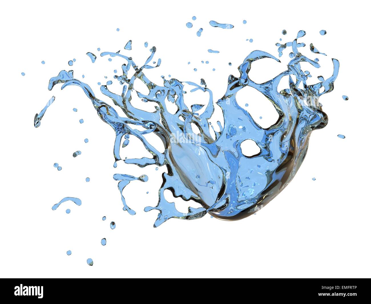 Paint water splash hi-res stock photography and images - Alamy