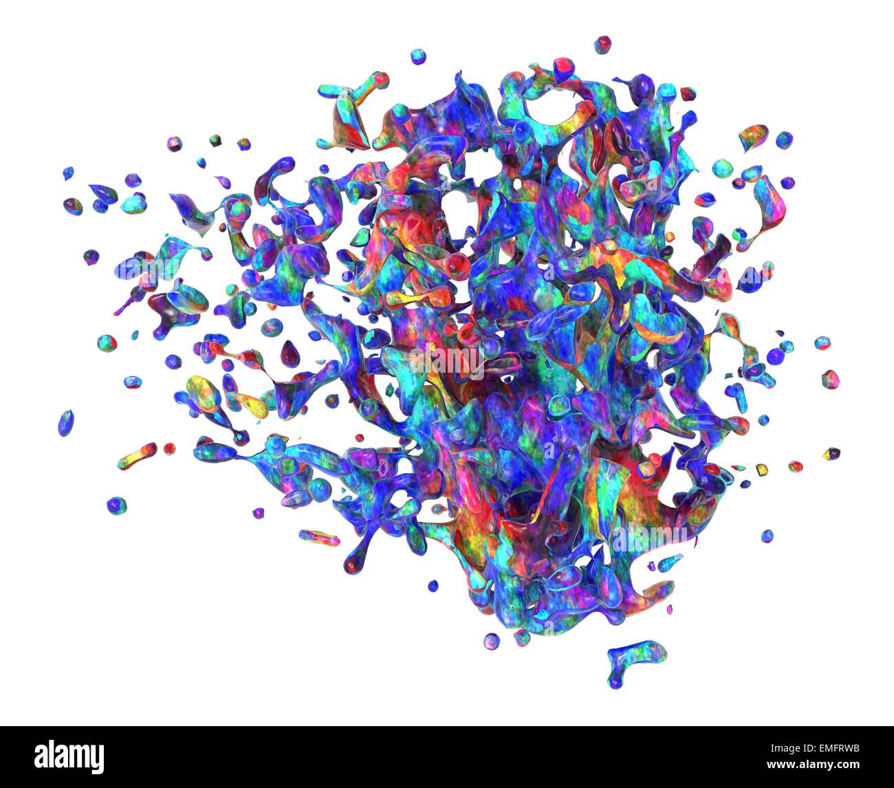 Paint splash Cut Out Stock Images & Pictures - Alamy
