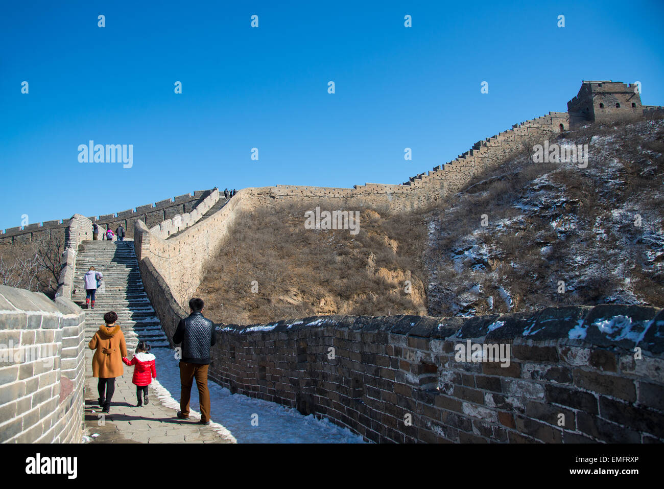 famous chinese wall at jinshaling Stock Photo - Alamy