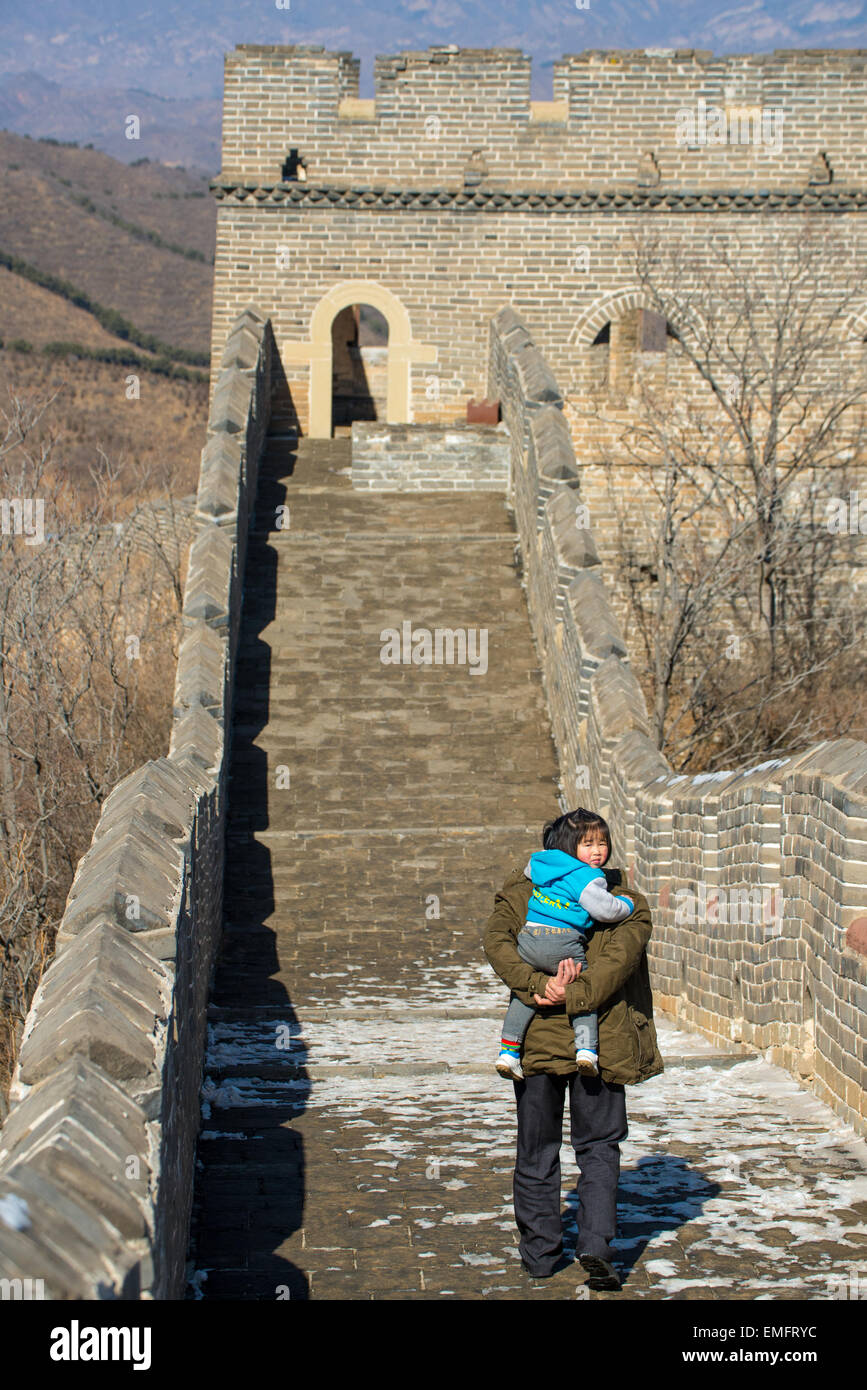 famous chinese wall at jinshaling Stock Photo - Alamy