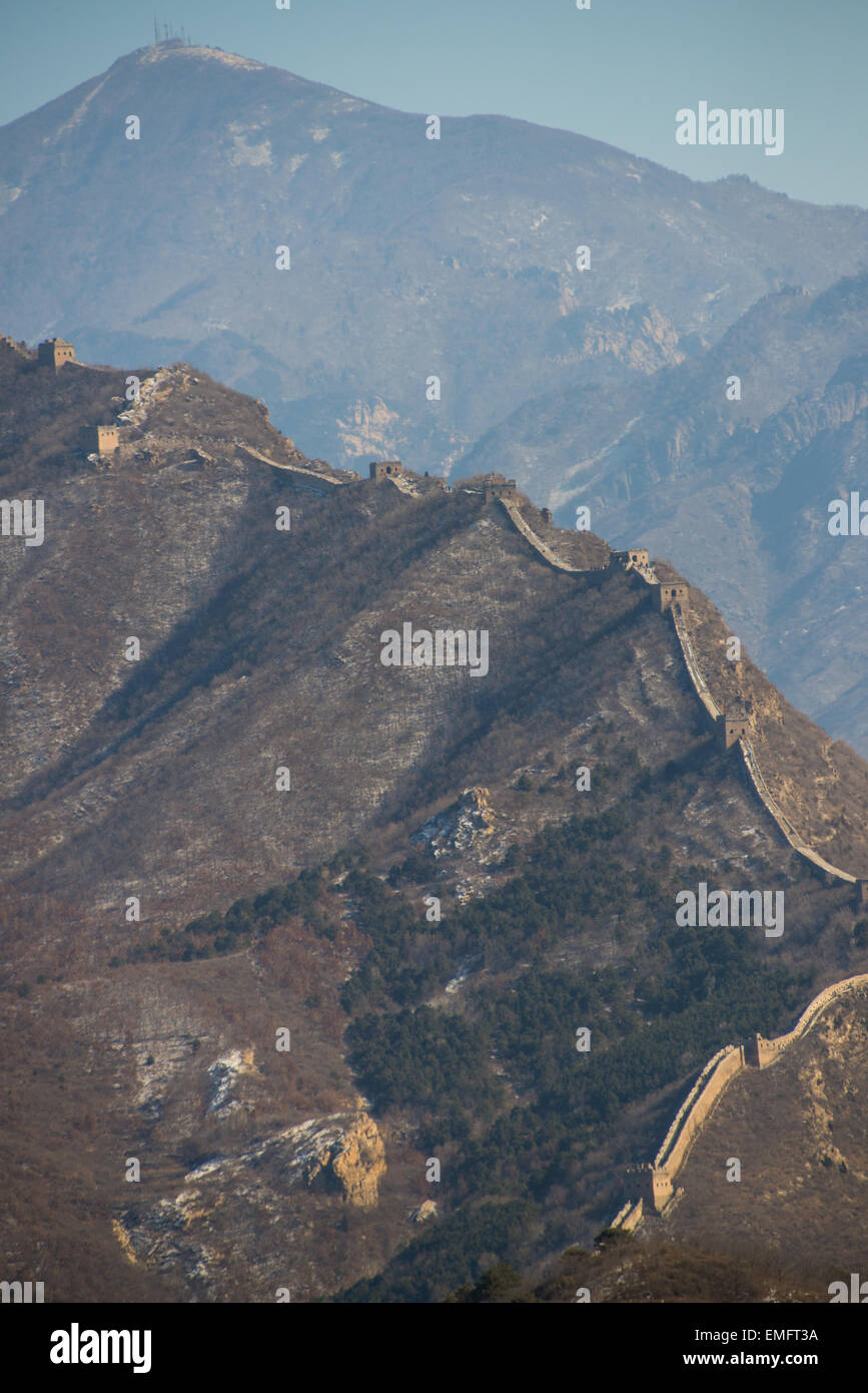 famous chinese wall at jinshaling Stock Photo - Alamy