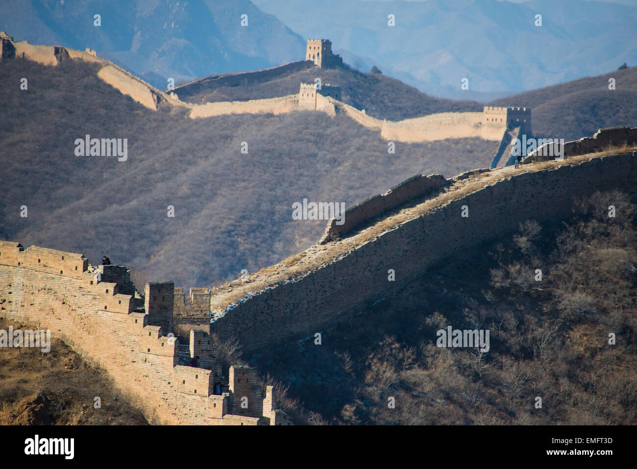 famous chinese wall at jinshaling Stock Photo - Alamy