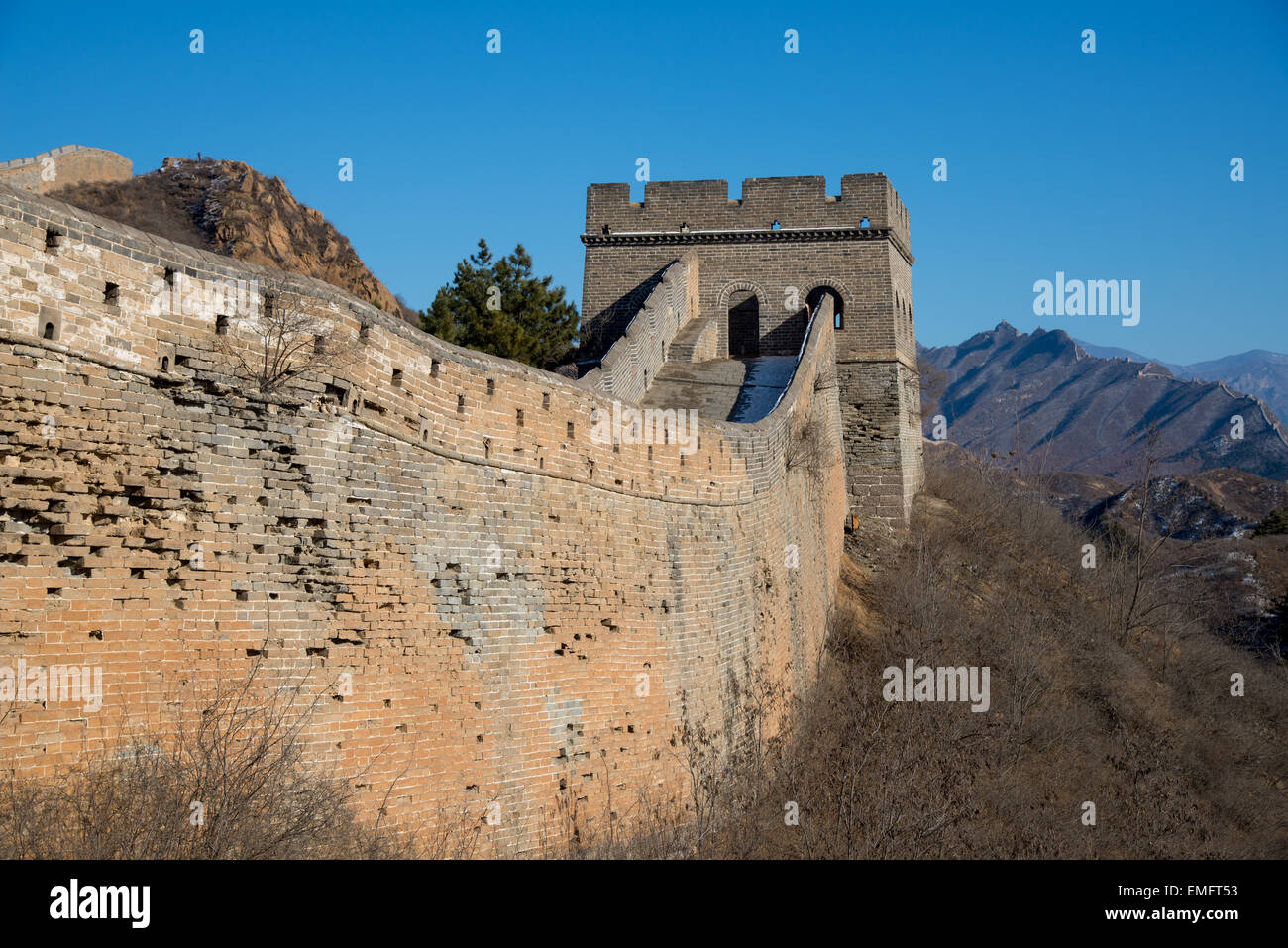 famous chinese wall at jinshaling Stock Photo - Alamy
