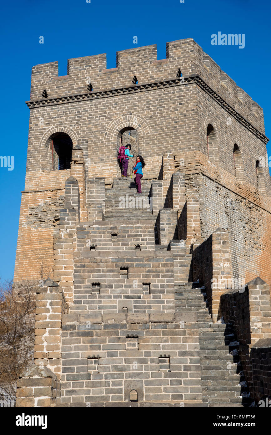 famous chinese wall at jinshaling Stock Photo - Alamy