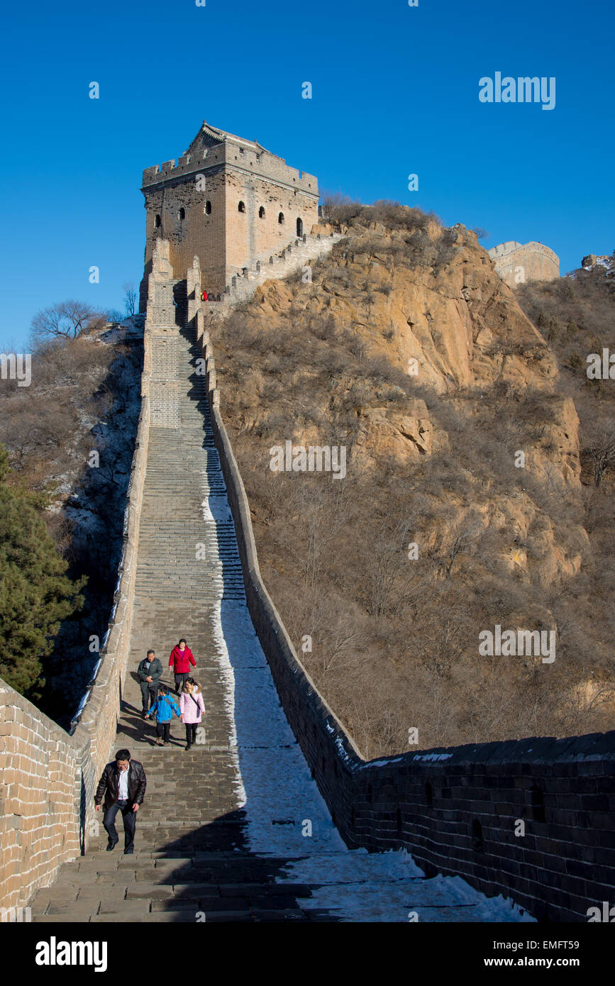 famous chinese wall at jinshaling Stock Photo - Alamy