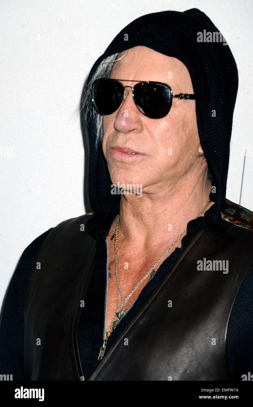 Mickey Rourke attending the World Premiere Narrative: 'Ashby' during ...