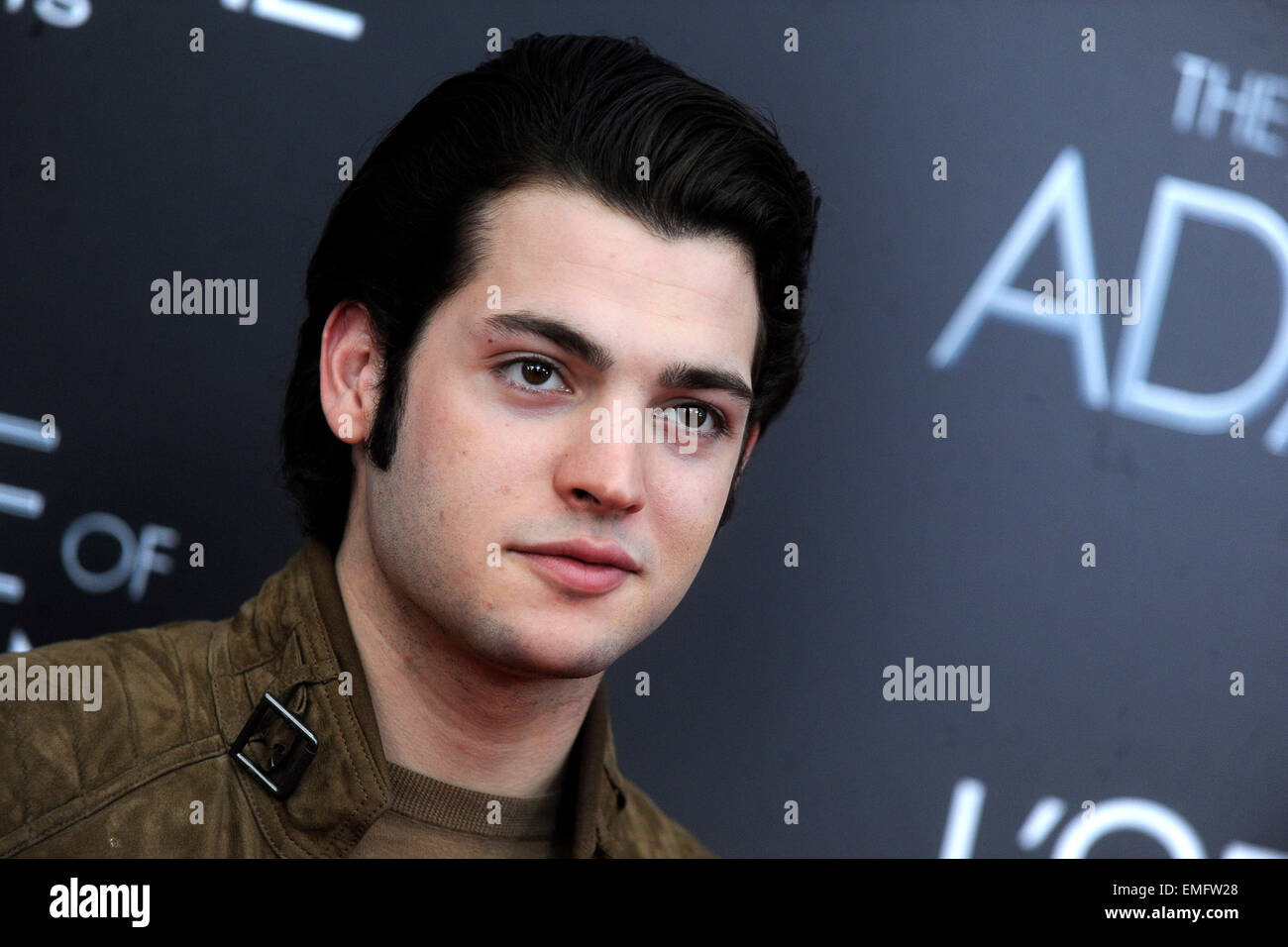 Harry Brant attending 'The Age of Adaline' premiere at AMC Loews ...
