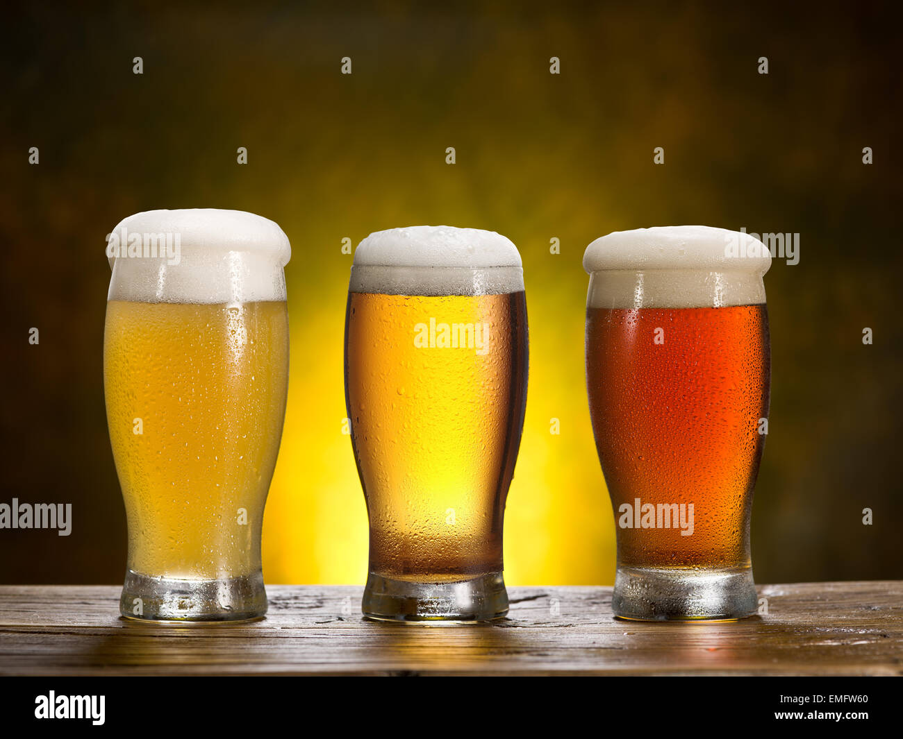 Unfiltered dark glasses beer hi-res stock photography and images - Alamy