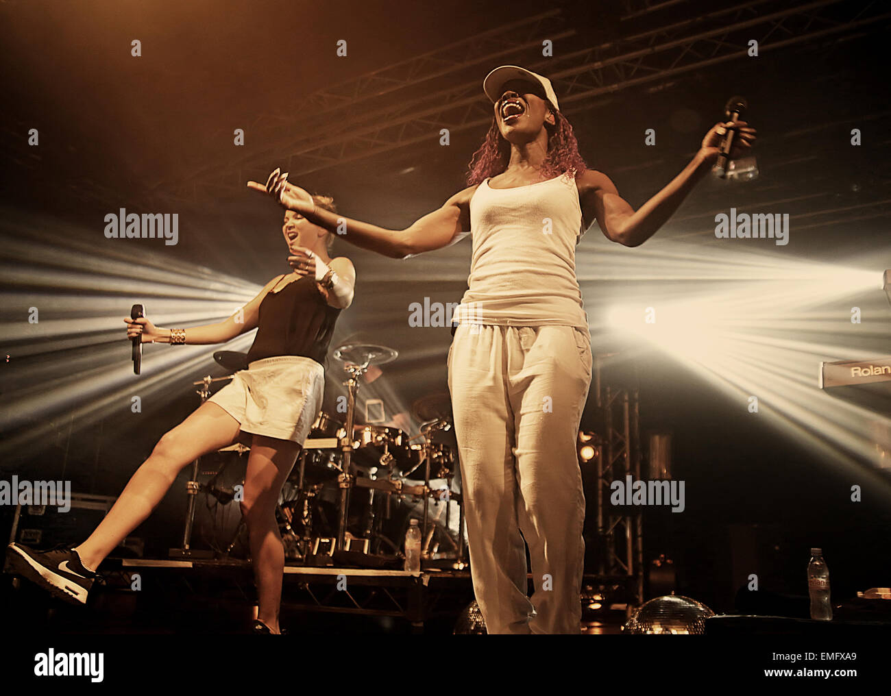 Clean bandit perform hi-res stock photography and images - Alamy