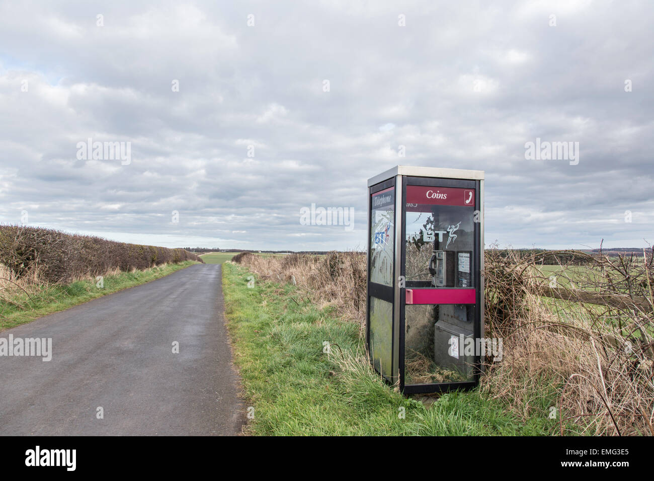 Remote telephone box hi-res stock photography and images - Alamy