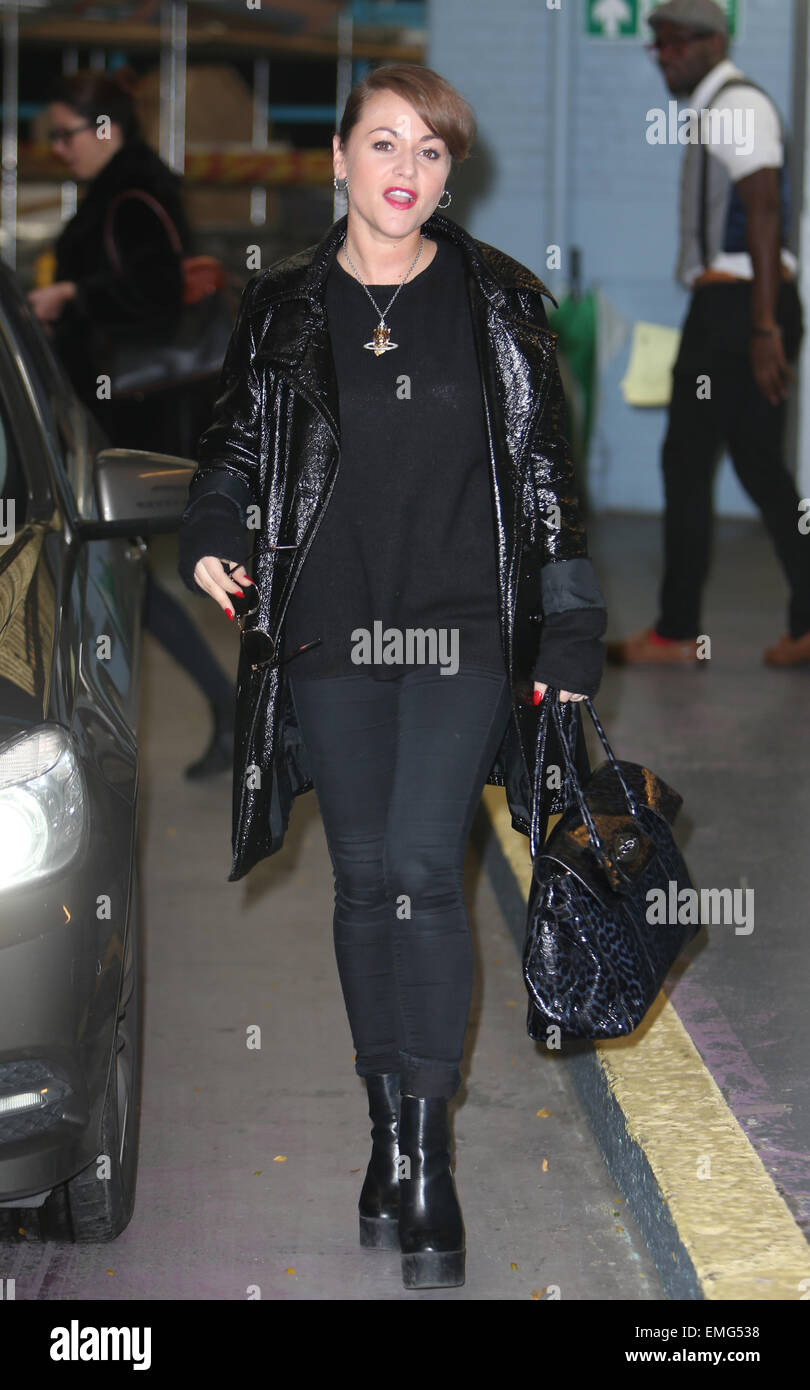 Jamie Winstone outside the ITV studios Featuring: Jamie Winstone,Jaime ...