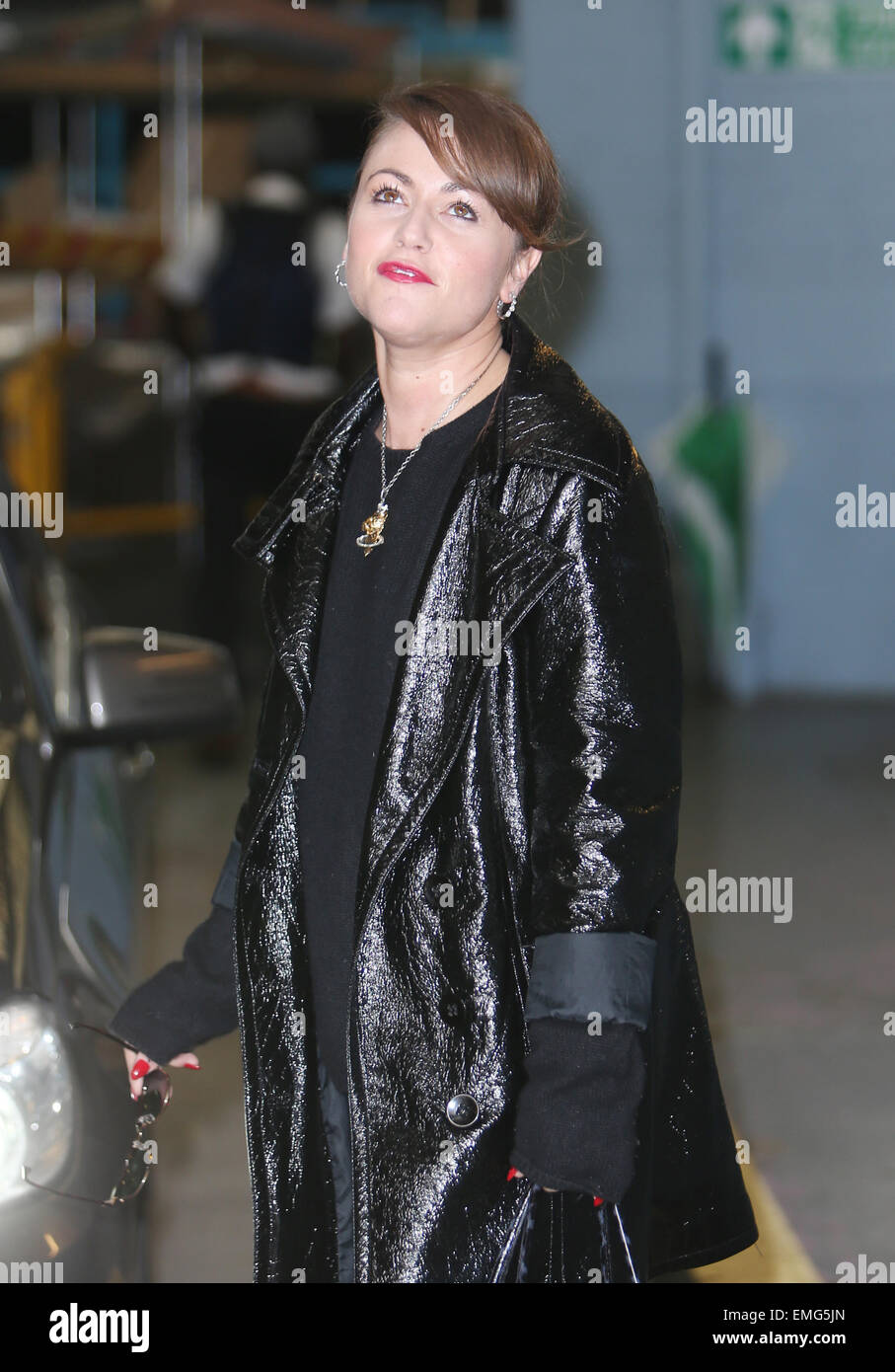 Jamie Winstone outside the ITV studios Featuring: Jamie Winstone,Jaime ...