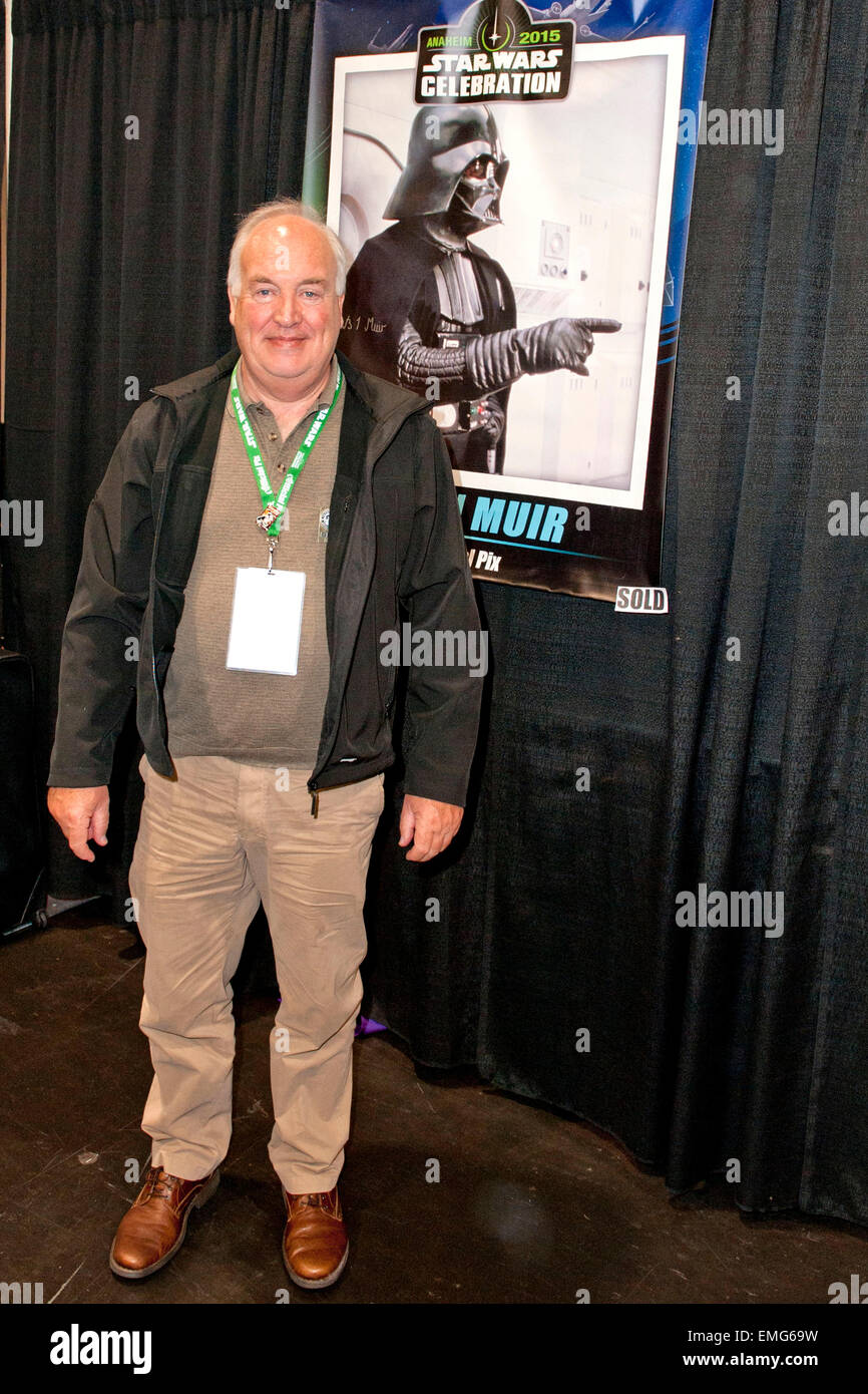 Anaheim. 19th Apr, 2015. Brian Muir at the Star Wars Celebration on ...