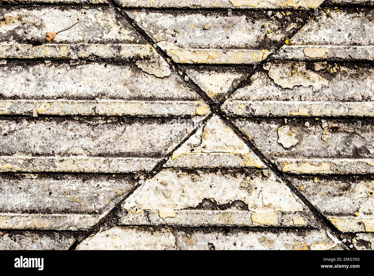 Street pavement texture with embossed lines Stock Photo - Alamy