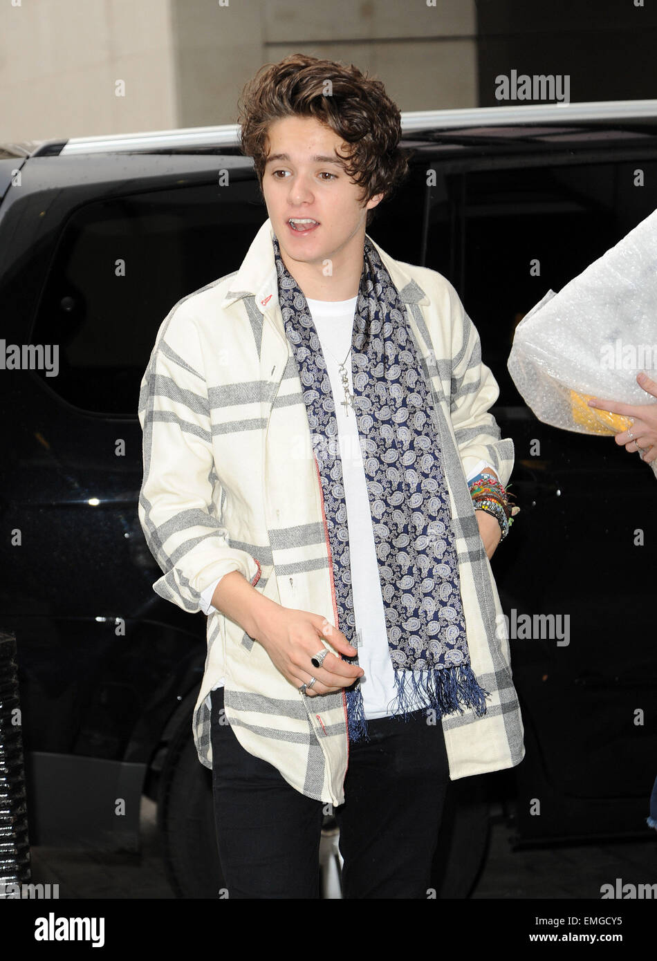 The Vamps at the BBC Radio 1 studios Featuring: The Vamps,Bradley ...