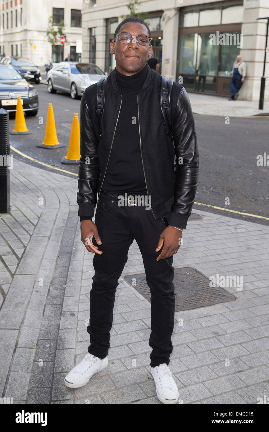 Celebrities at the BBC Radio 1 studios Featuring: Timothy McKenzie ...