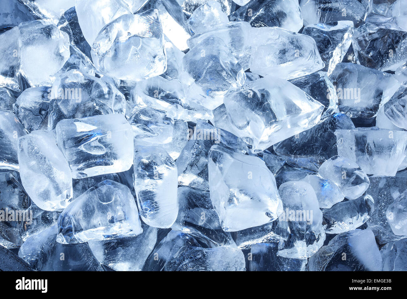 Background with ice cubes Stock Photo - Alamy